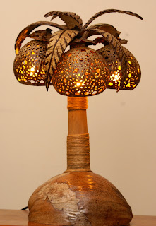 Leon Lem: Coconut Lamps
