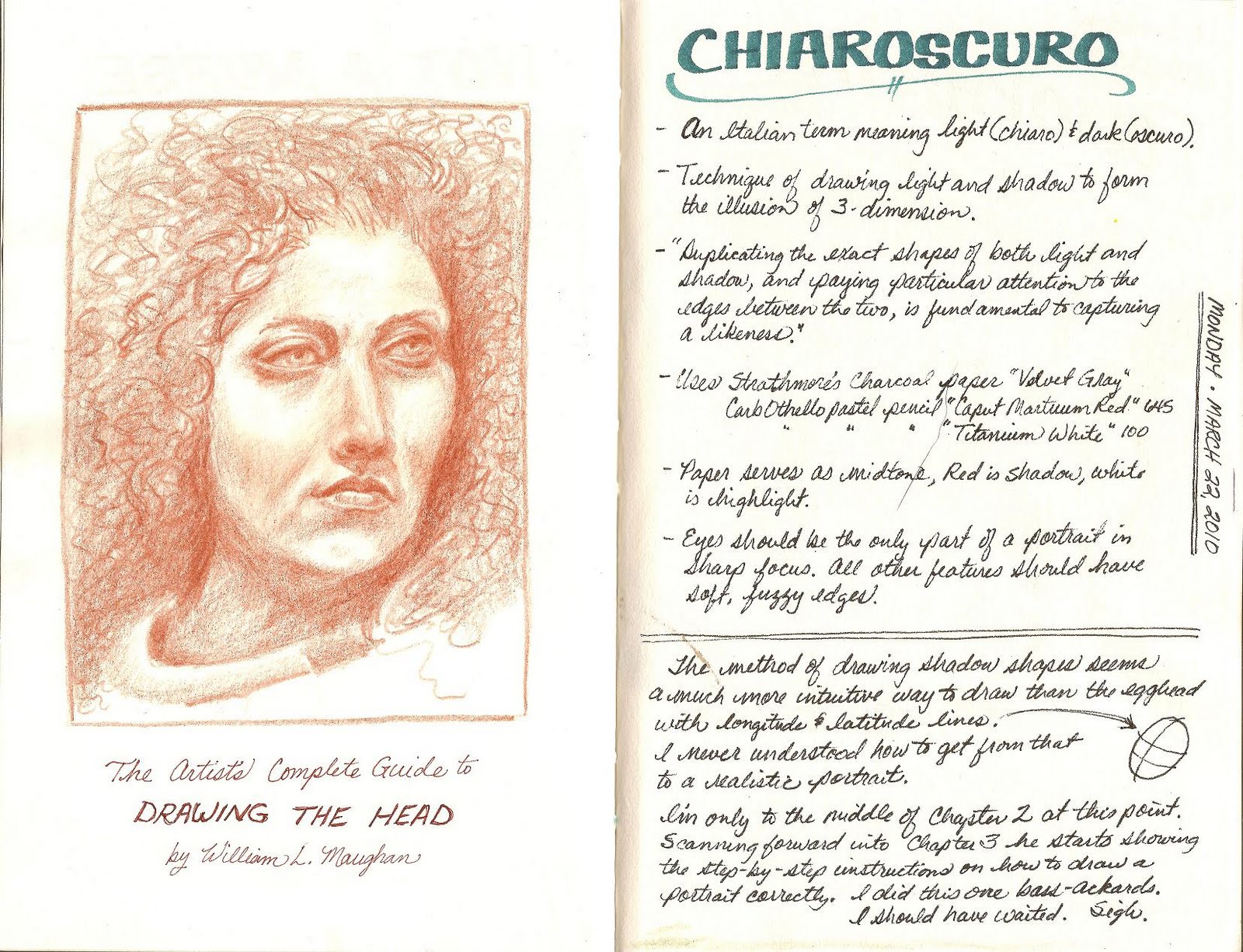 Speck's Sketch Blog: Chiaroscuro
