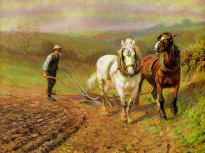 British Art: Rowland Wheelwright - The Ploughman