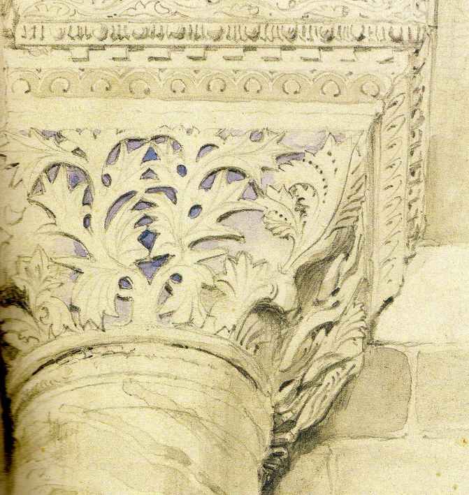 Pre Raphaelite Art: John Ruskin - Illustration for The Stones of Venice ...