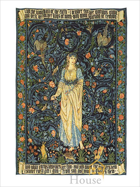 Pre Raphaelite Art: William Morris tapestries