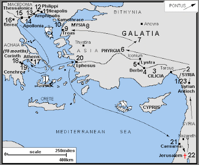 Acta Apostolorum: Ch. 17: 2nd Missionary Journey (2)- Thessalonica ...