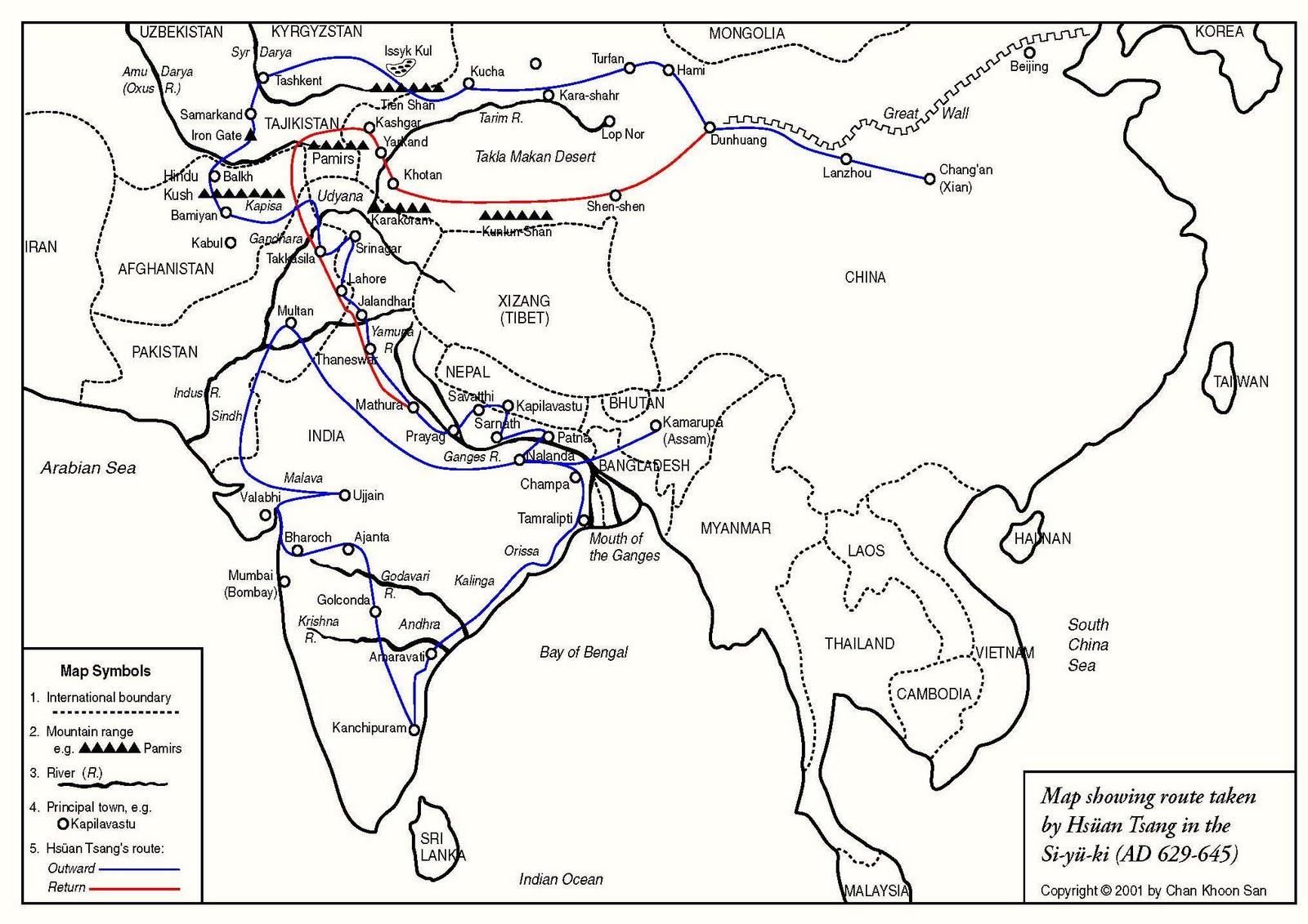Nālandā - Insatiable in Offering: Xuanzang and Fahein about Griddhkuta