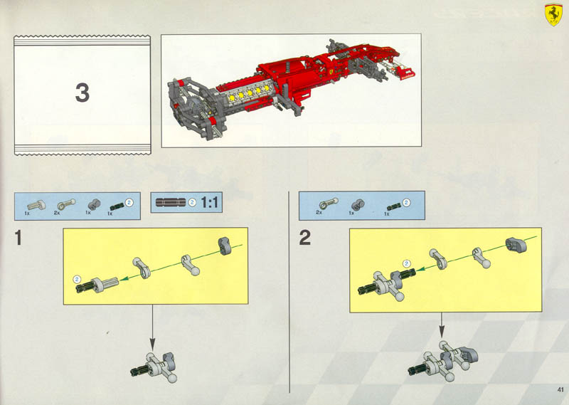 blxbrx (=black's bricks) blog: How to build a LEGO Ferrari V10 - piston ...