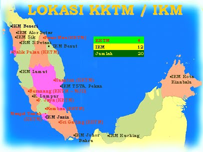 Pengambilan IKM dan KKTM: LOKASI IKM & KKTM