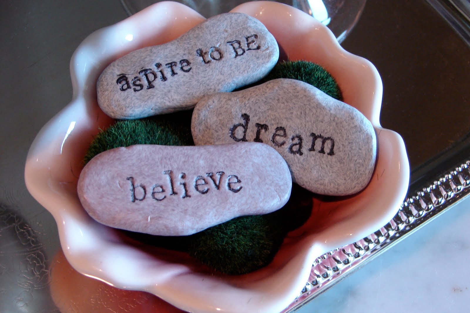 COSMOGIRL'S EMPORIUM: INSPIRATIONAL "STONES"
