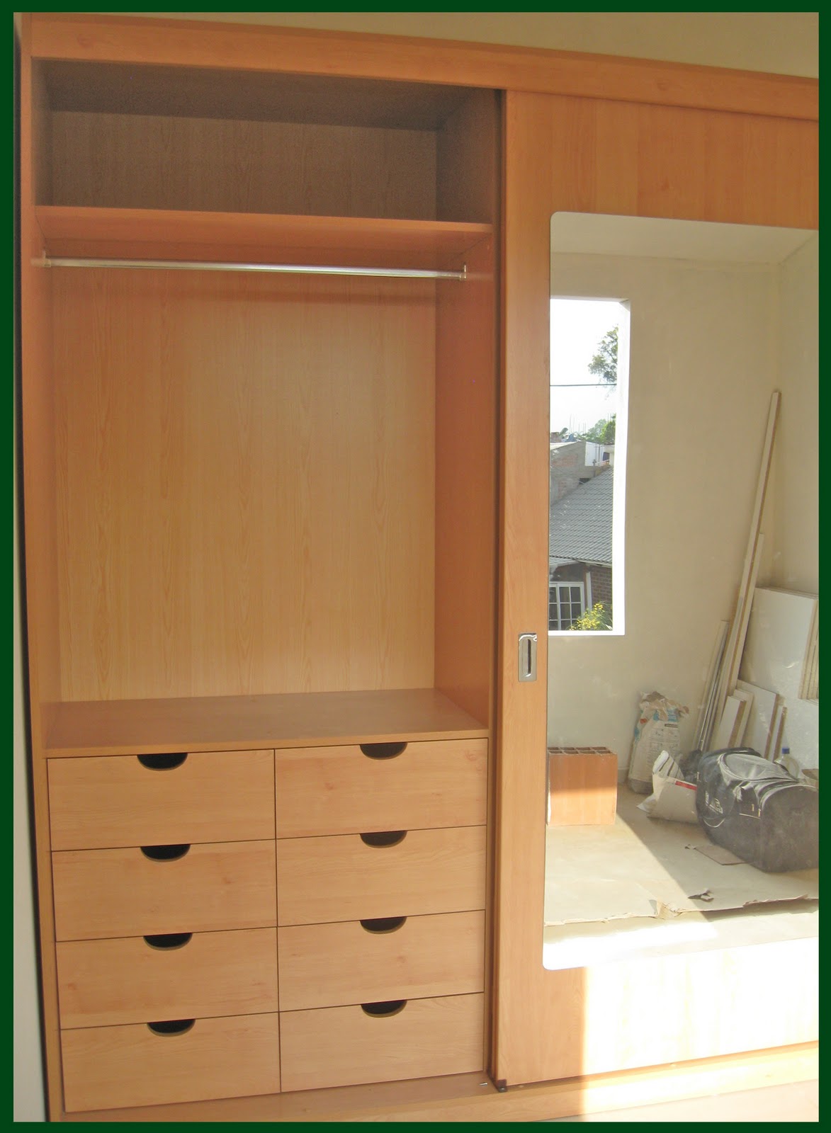 MUEBLES JOSE LUIS CHINGAY: CLOSET EXCLUSIVO - COLOR HAYA NATURAL.