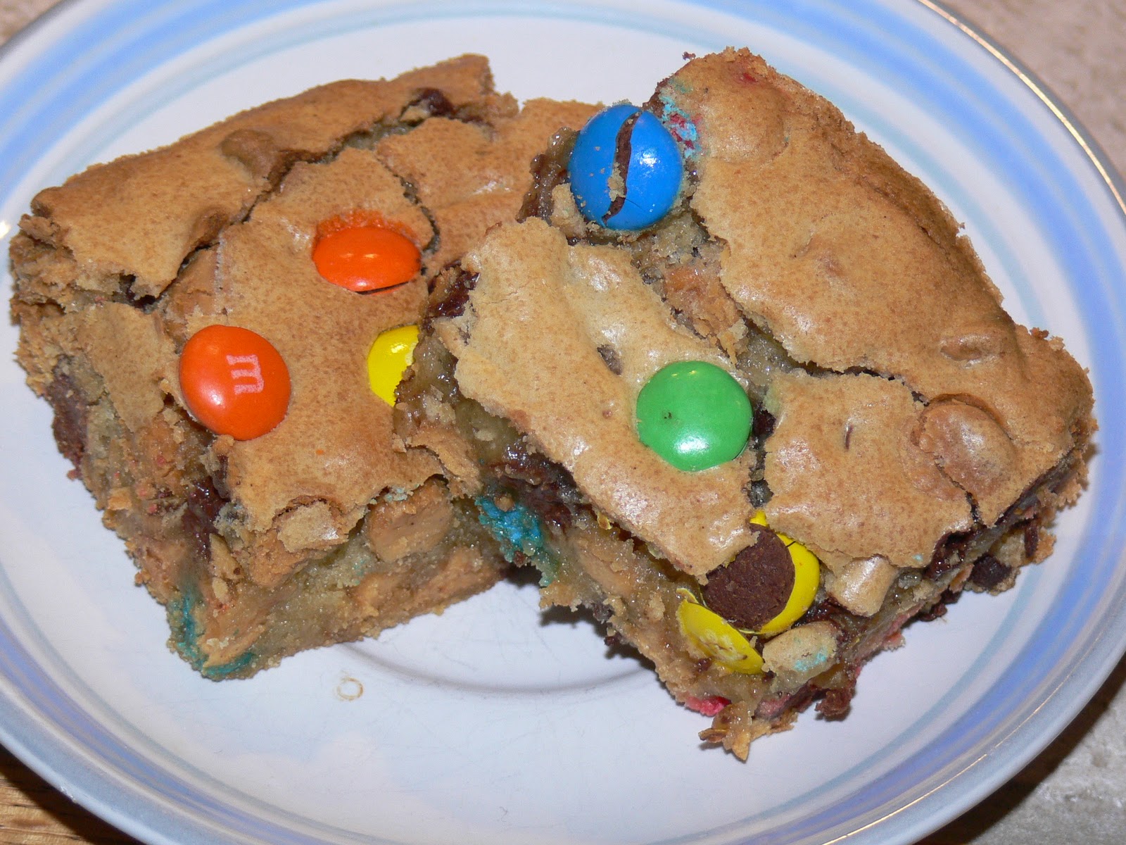 In the Kitchen with Jenny: Gold M & M Bars