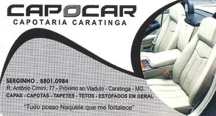 capocar: Restauração e conservação do interior do seu veículo