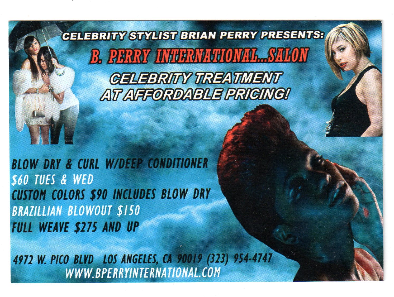 B.Perry International...Salon: B.Perry International Salon Specials!