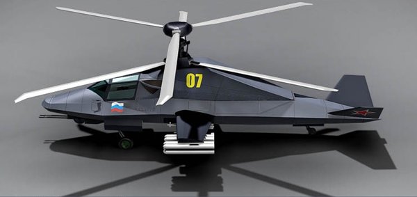 Rússia planeja Ka-58 "Black Ghost" o helicóptero ’stealth’ de 5ª geração