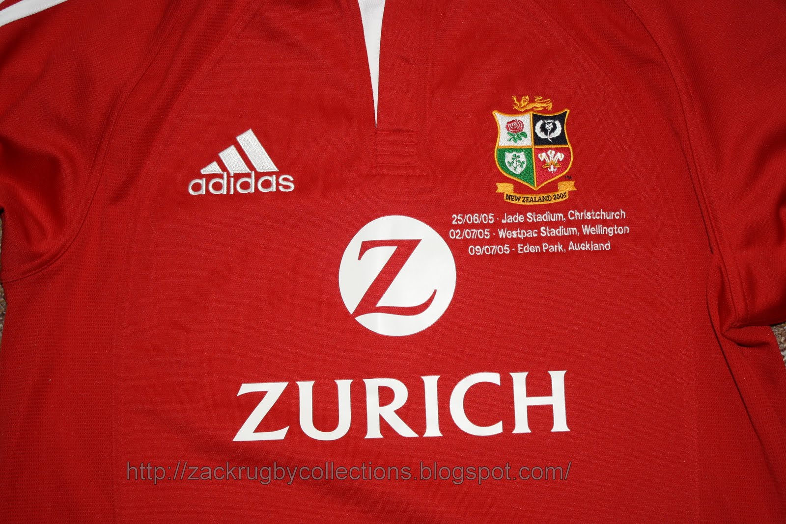 ZackRugby Collections®: Special Edition: British and Irish Lions SS Pro ...