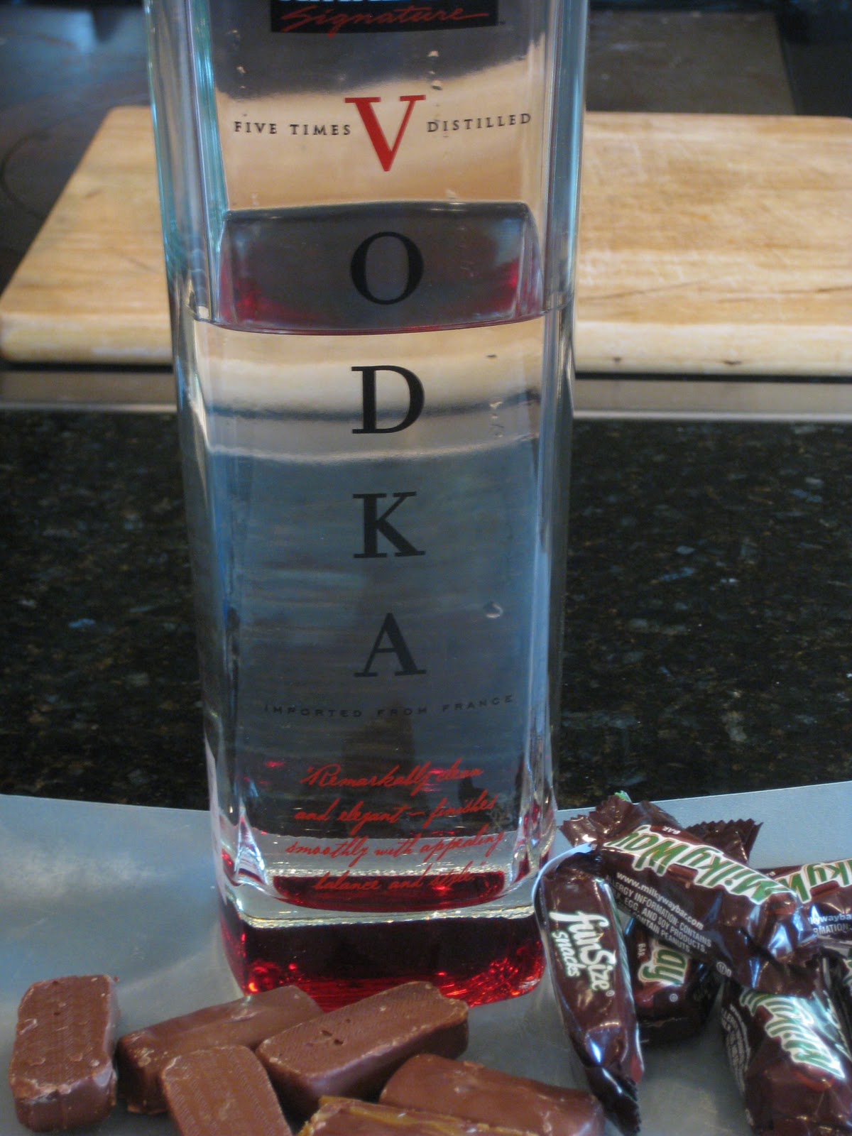 girl with oranges: Chocolate Vodka