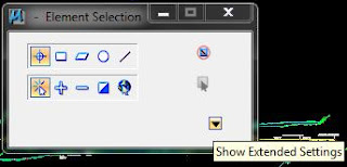 Best of both worlds: Microstation Tip: Element Selection