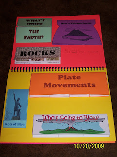 Harvest Blessings: Volcano Lapbook