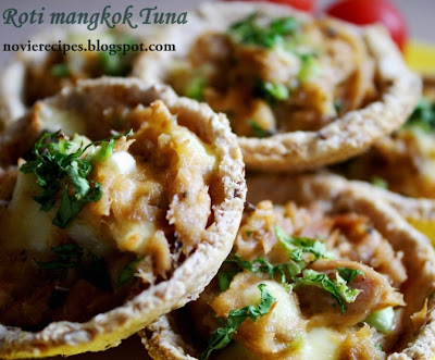 Novie's Recipes: Roti Mangkok Tuna