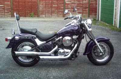 Full Body Modification Airbrush Art on a Yamaha Vulcan | Car ...