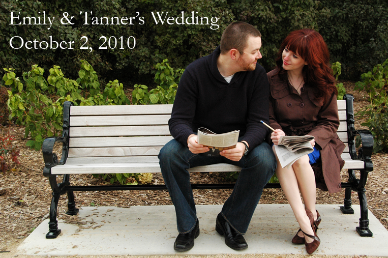Emily & Tanner's Wedding -- October 2, 2010