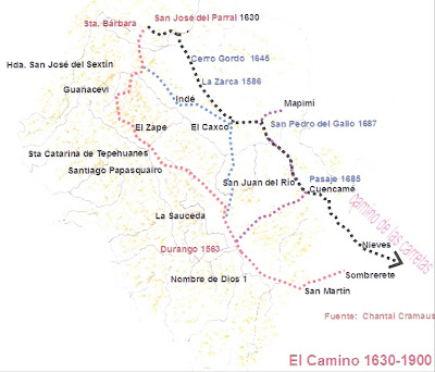 Ciudad Nazas, Dgo.: El Camino Real de Tierra Adentro