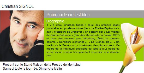 Mes saisons de Vendée: "Les Vrais Bonheurs" Christian SIGNOL