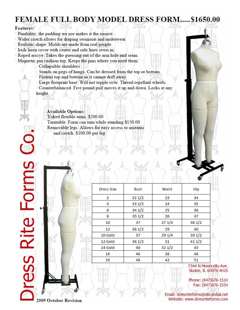 ...sweet dreams are made of these...: Dress Forms