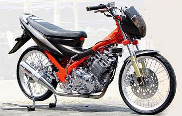 Displayer Big Motorcycle: Modifikasi Suzuki Satria FU'06