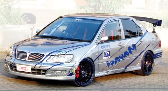 MODIFIKASI Mitsubishi Lancer 2008 |SPESIFIKASI MODIFIKASI MOBIL