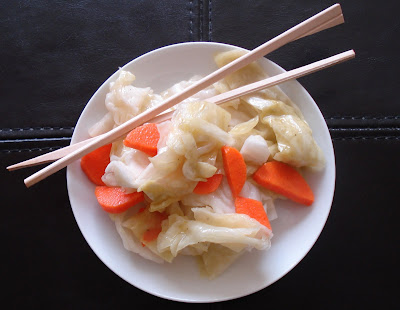 From my Kitchen: Simple Marinated Cabbage