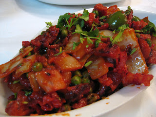 what do vegans eat?: chili paratha