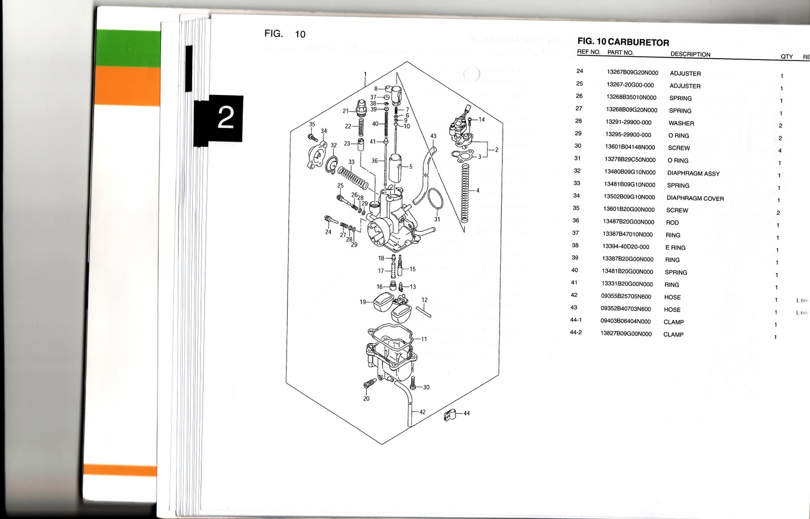 shogun rr/ sp: katalog shogun rr.sp