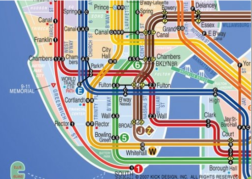 Gray Line Nyc Map Pdf - United States Map