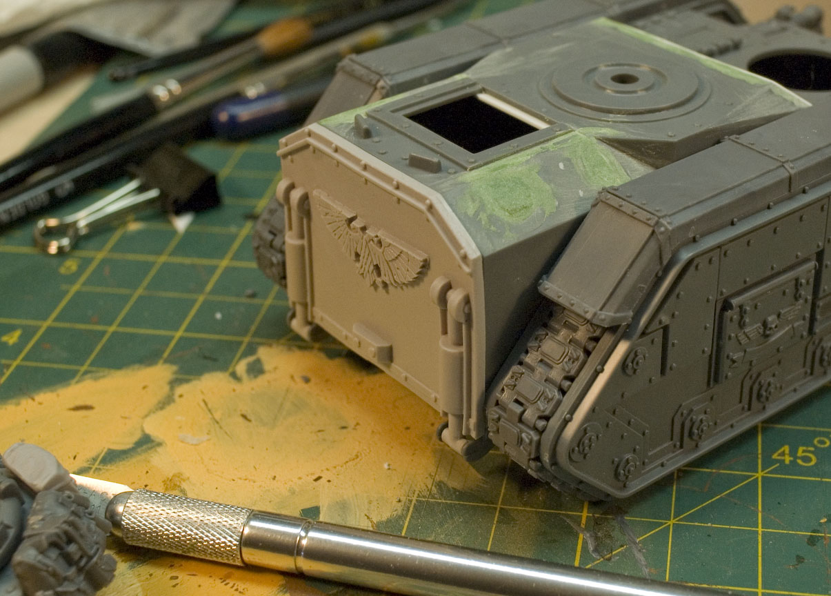 The Back 40K: Converting Set-Back Chimeras - Part III