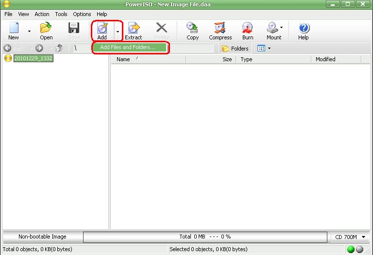 Uchiha: Membuat File .ISO (Image File) Dengan Power ISO