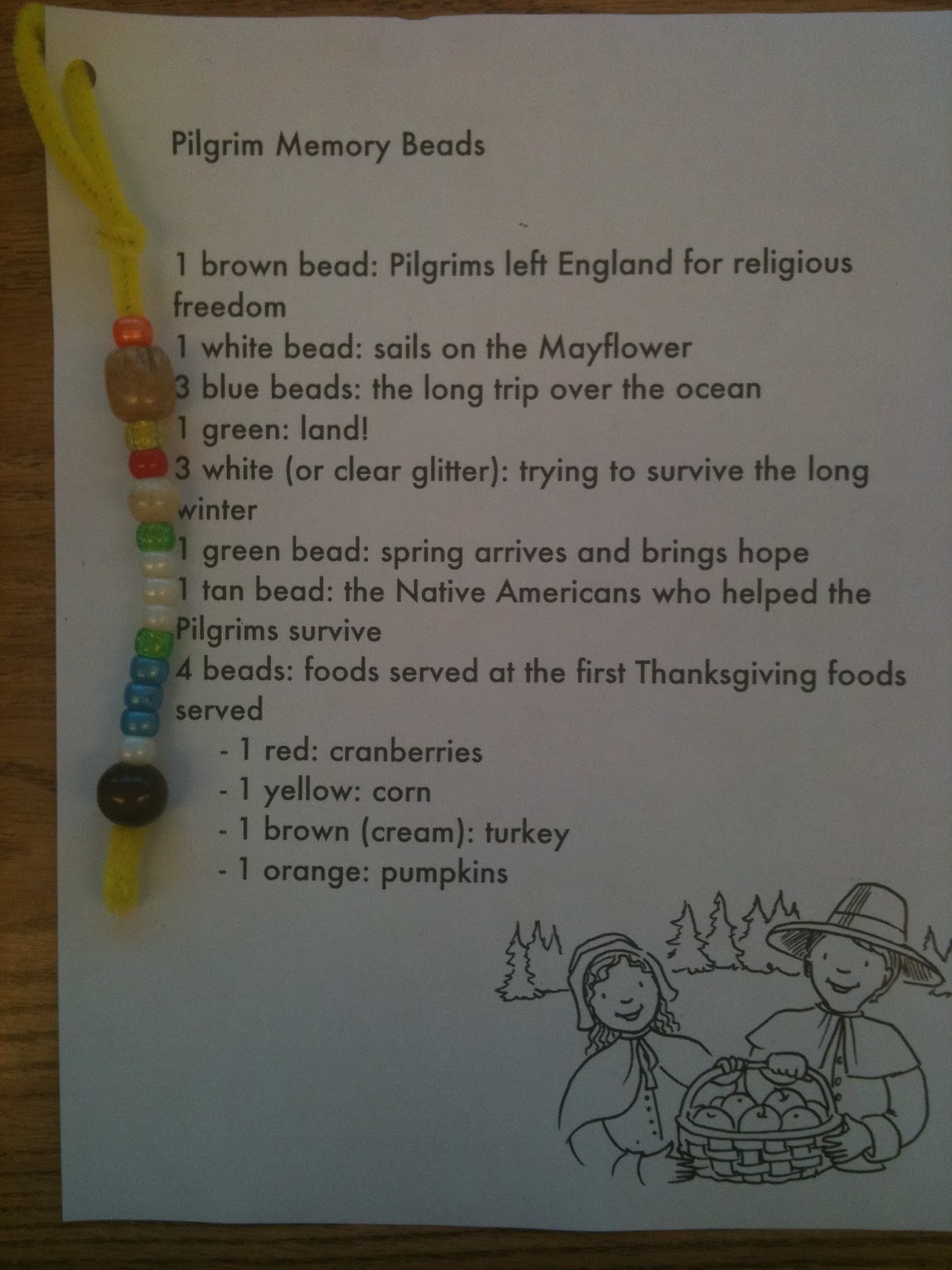 Everything Pilgrim - Learning With Mrs. Parker