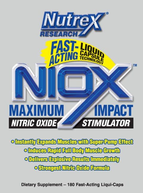 SUPLEMENTOS DEPORTIVOS: NIOX 180 CAPSULAS LIQUIDAS