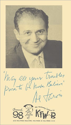 CLASSIC DJ & RADIO SCRAPBOOK: KFWB's AL JARVIS (1959)