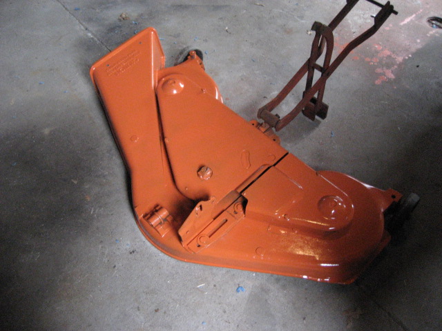 1969 Jacobsen Chief 1000: Mower deck