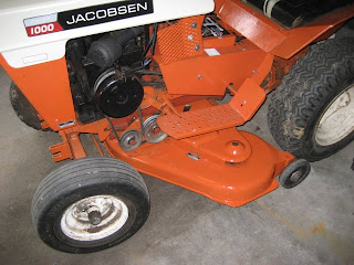 1969 Jacobsen Chief 1000: Mower deck