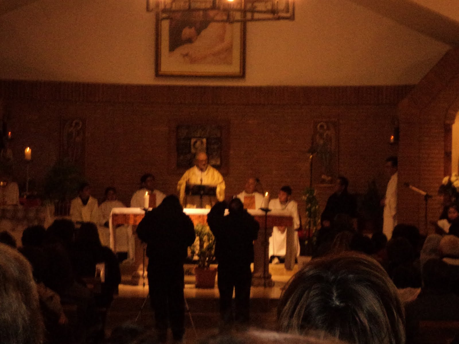 Religiosos Camilianos en Chile: SIGUE DESPEDIDA P. ELOY en PARROQUIA