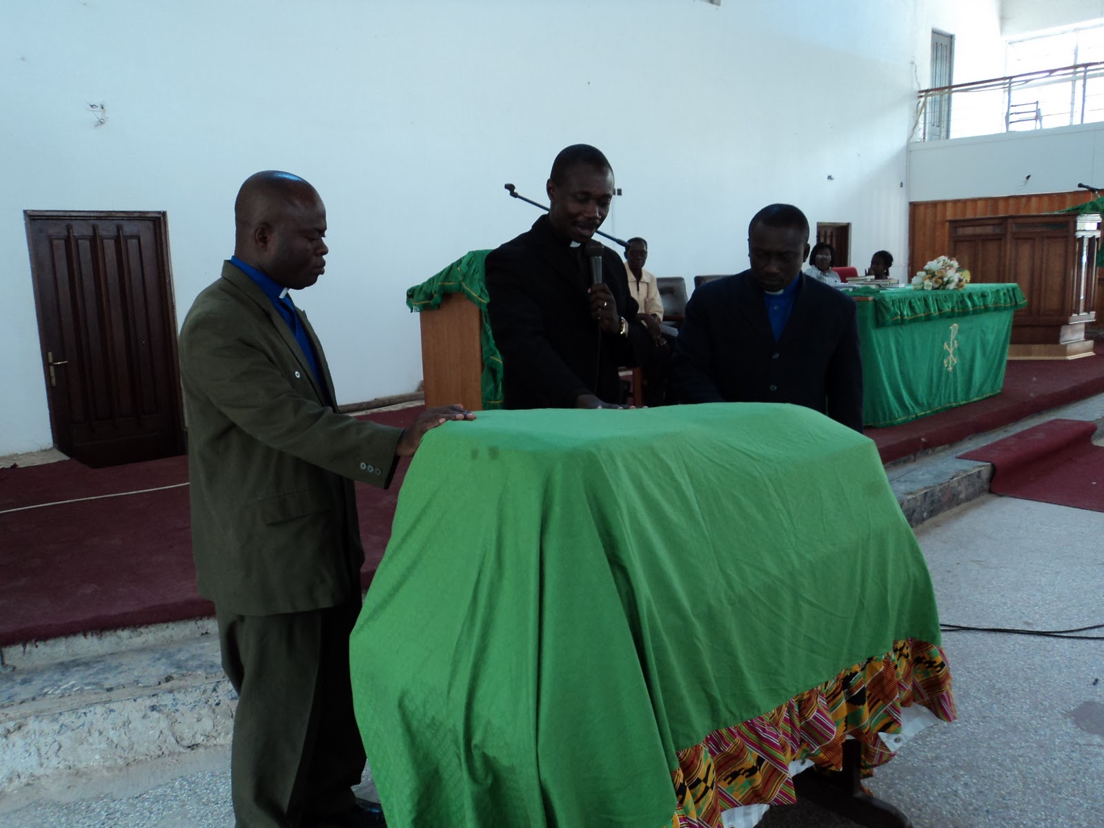 Trinity United Church, Legon - Ghana: Donation of Musical Instruments