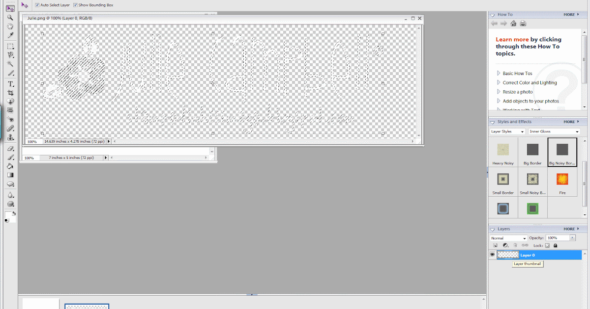 Help by Sara: Changing the Color of your PNG Watermark with Photoshop ...