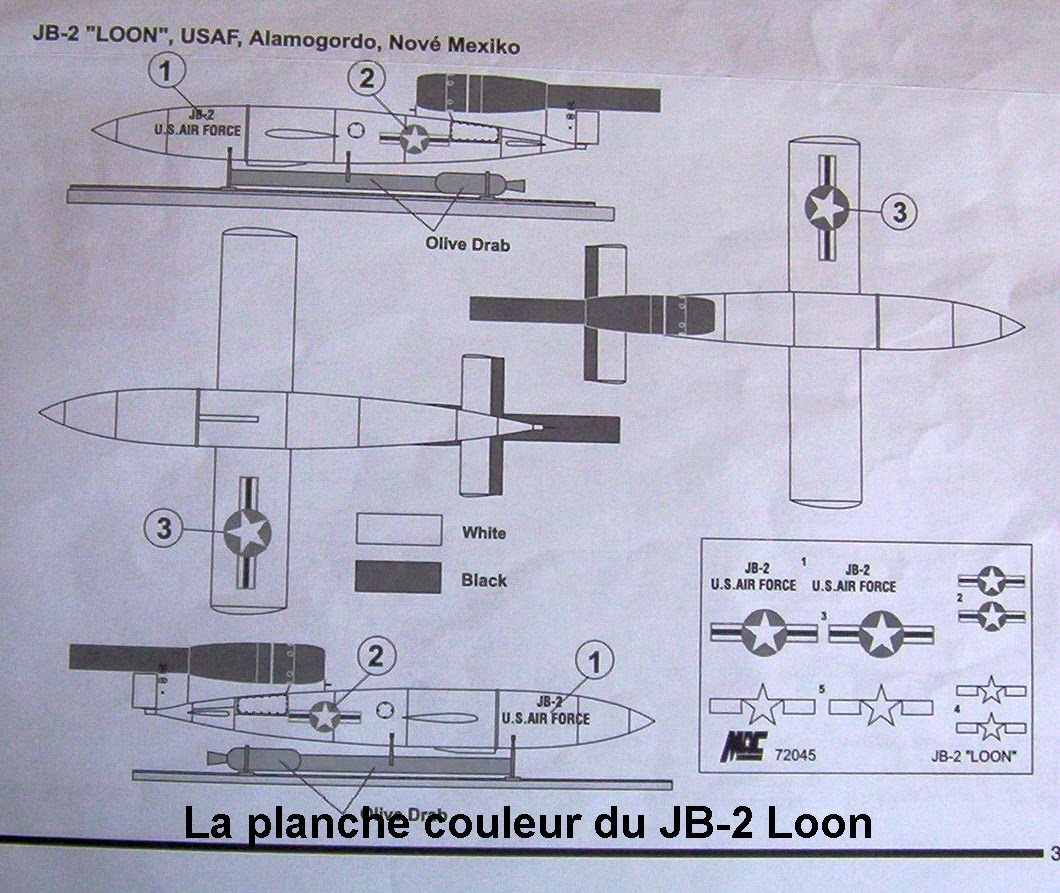 Le missile JB-2 "Loon" U.S. AIR.FORCE