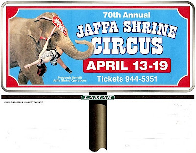 YESTERDAY'S TOWNS: ~~JAFFA TEMPLE SHRINE CIRCUS~ALTOONA, PA~~