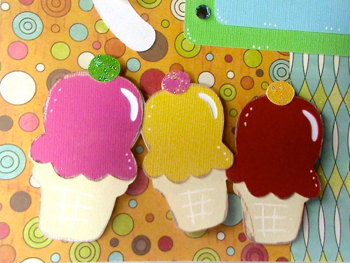 made by dawnica: Ice Cream Layout