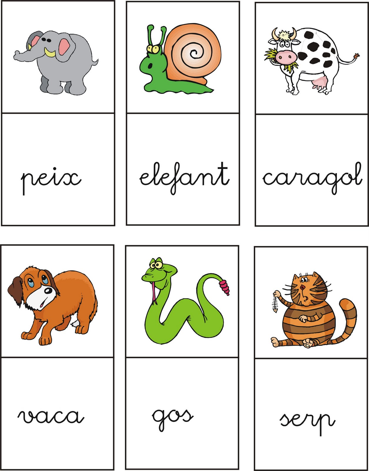 DIRIGIENDO MANITAS: Dominó Animals