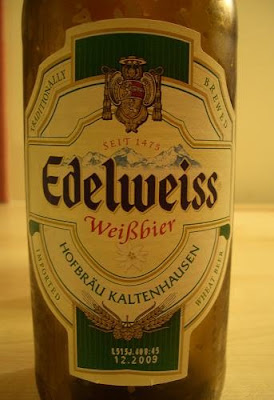 Ιστορίες από το Στύλο...: Edelweiss Hefetrüb Weissbier: Το λουλούδι των ...