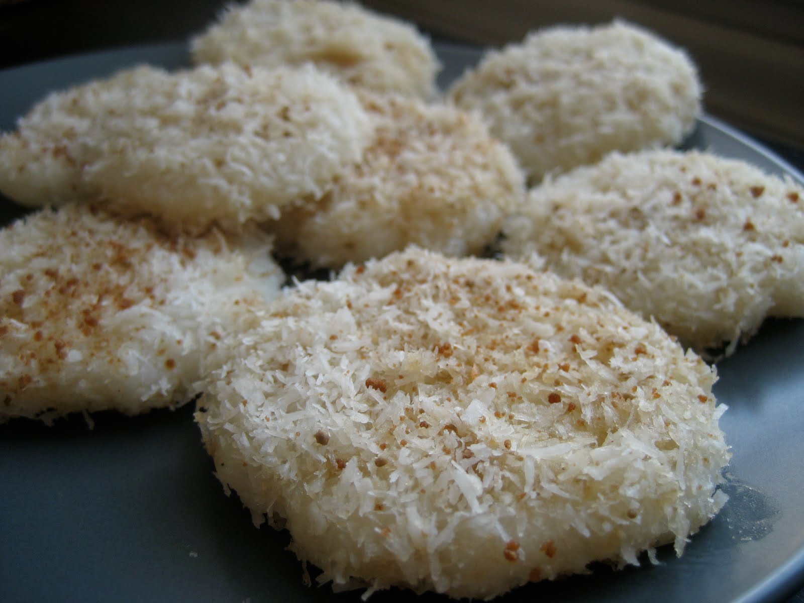 Wild Honey: Flat Rice Dumplings with Coconut (Palitao)