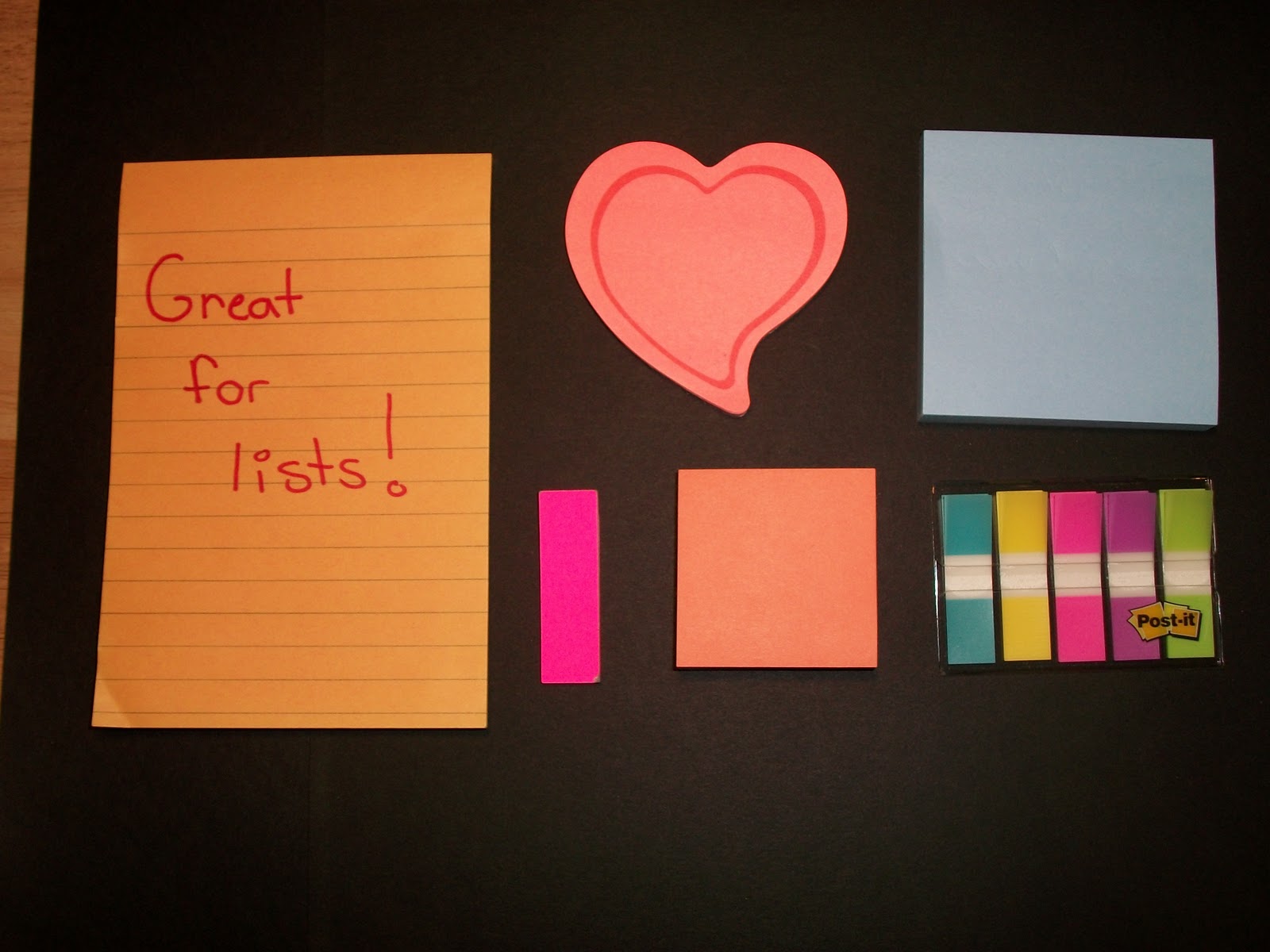 High and Low Technology Assistive Resources: Low Tech: Sticky Notes!