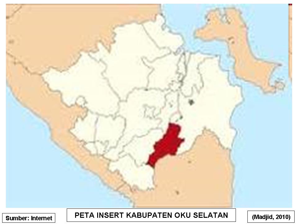 Dasar Dasar Ilmu Tanah: Peta Insert Kabupaten OKU Selatan Prop. Sumsel