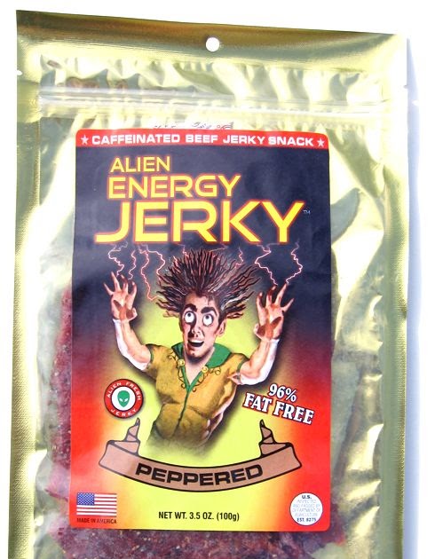 Alien Energy Jerky - Peppered ~ Beef Jerky Reviews